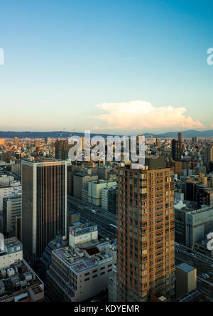 Osaka city scape Stock Photo - Alamy