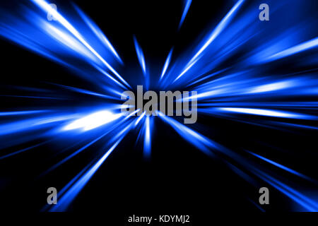 flash acceleration speed motion on night road Stock Photo - Alamy