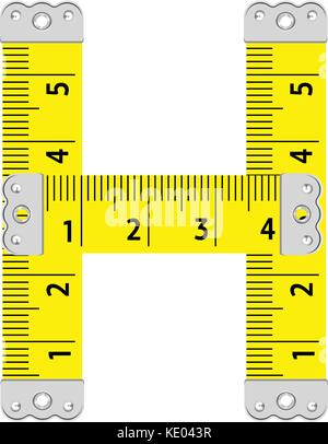 Letter p ruler icon, cartoon style Stock Vector Art & Illustration ...