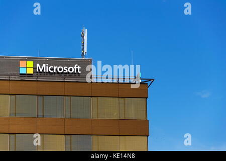 Microsoft logo Czech Republic Stock Photo - Alamy