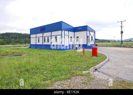 Portable Warehouse Building Structure for Temporary Storage Stock Photo ...