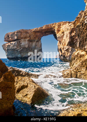 The Azure Window is a unique massive geologic formation in Gozo in ...