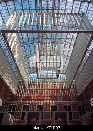 Modern atrium ceiling to Amsterdam's Rijkmuseum 5 Stock Photo - Alamy