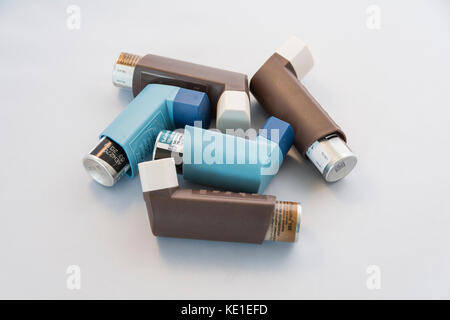 Becotide preventer Asthma inhaler Stock Photo: 2847222 - Alamy
