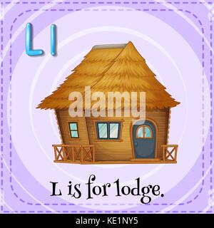 Flashcard letter H is for hut Stock Vector Image & Art - Alamy