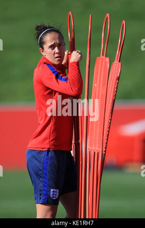 England's Fara Williams during a training session at Sporting 70 Sports ...