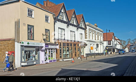 High Street, Chipping Ongar, Essex, England, United Kingdom Stock Photo ...