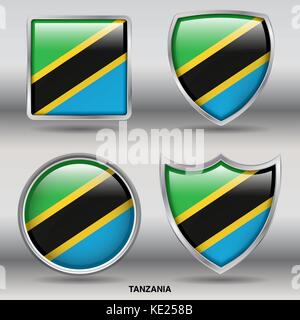 Symbol of Tanzania. National emblem Stock Vector Image & Art - Alamy