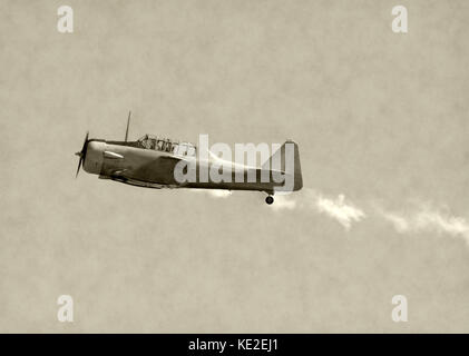 World War II era propeller driven fighter plane Stock Photo - Alamy