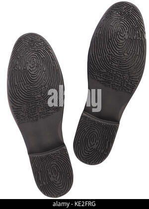 Objects for fingerprint isolated on white Stock Photo - Alamy