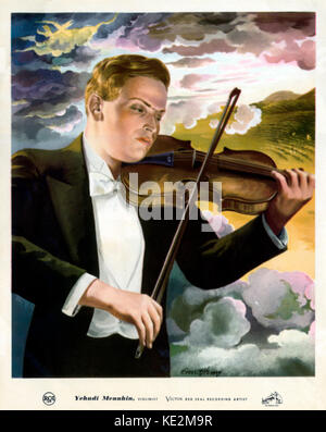 Yehudi Menuhin (22 April 1916 – 12 March 1999) was an American-born ...