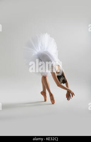 Side view of elegant ballerina Stock Photo - Alamy