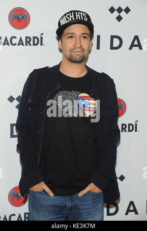 Lin-Manuel Miranda attends TIDAL X: Brooklyn at Barclays Center of ...