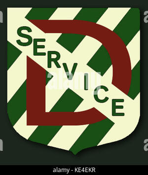 3 Ecusson ddu service D Stock Photo - Alamy