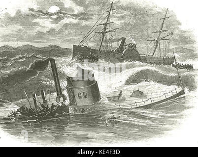 The USS Monitor was a Civil War-era ironclad warship, and its crew was ...