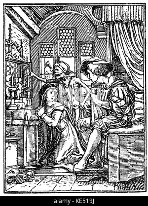 Der Totentanz (Danse Macabre or Dance of Death) - late-medieval ...
