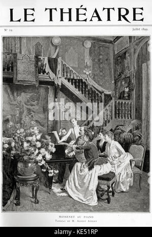 The Singers: The Singers in the Salon Stock Photo - Alamy