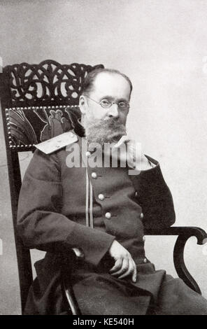 Cesar Antonovich Cui in uniform Russian composer (1835-1918). One of ...