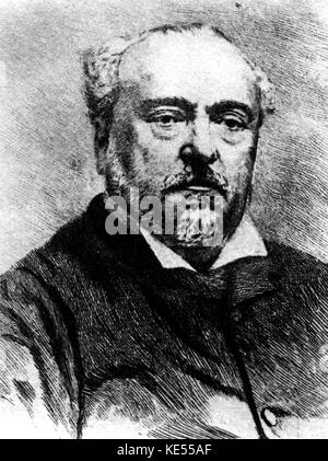 Portrait of the composer Emmanuel Chabrier (1841-1894), Early 1890s ...