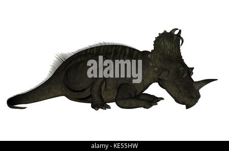 Centrosaurus apertus, a prehistoric era dinosaur from the Late ...
