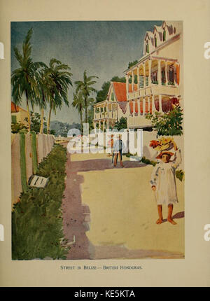 Central America, British Honduras, Belize Harbor : from a British Survey in 1829 & 30 , Belize ...