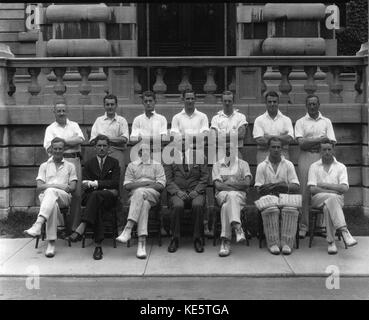 Toronto cricket team 1929 Stock Photo - Alamy