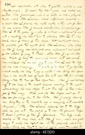 Entries in this diary, dated from August 1, 1880 to January 4, 1884 ...