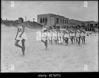 32486 Cooks Hill womens surf life saving team Stock Photo - Alamy