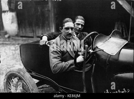 Louis Zborowski at the 1922 French Grand Prix (5 Stock Photo - Alamy