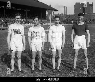 Victor d'Arcy, Willie Applegarth, Henry Macintosh, David Jacobs 1913 ...