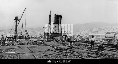 RN Aquila in allestimento nel 1943 Stock Photo - Alamy