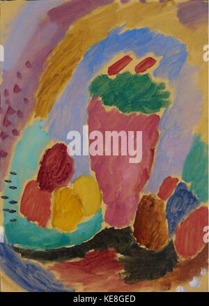 Alexej von Jawlensky – Still Life: Cyclamens Blooming (Stillleben ...
