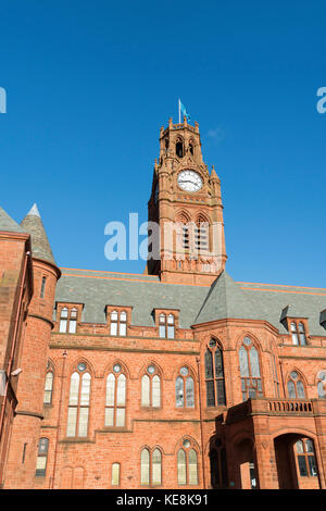 Town Hall, Barrow-in-Furness, Cumbria, England UK Stock Photo - Alamy