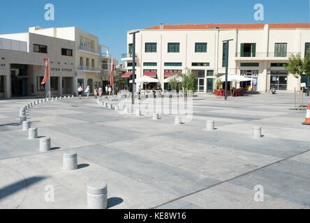 The newly upgraded Kennedy Square in Paphos Old Town to coincide with ...