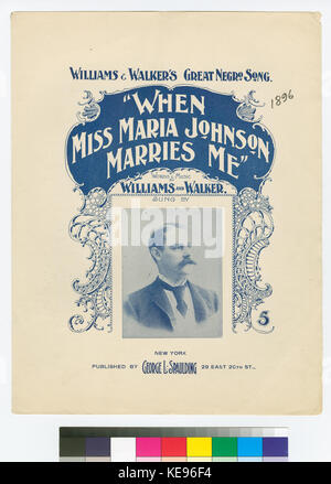 When Miss Maria Johnson marries me (NYPL Hades 464339 1709873 Stock ...