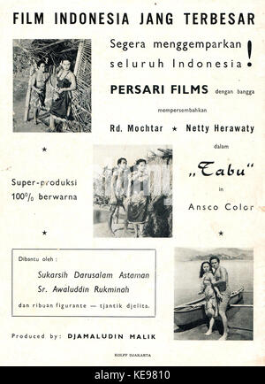 Vintage movie poster for the 1954 film Tobor the Great horizontal ...