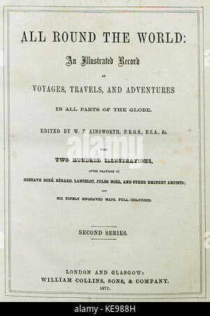 The title page of 'Volume I' by William Francis Ainsworth, published in ...