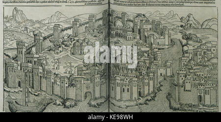 'Constantinopolis' by Schedell Hartmann is a historical representation ...