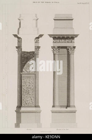 This drawing from 1816 by Stuart James & Nicholas Revett depicts the ...