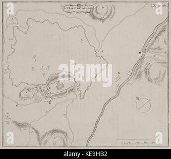 The 'Plan of Athens' is a historical map of the city of Athens ...