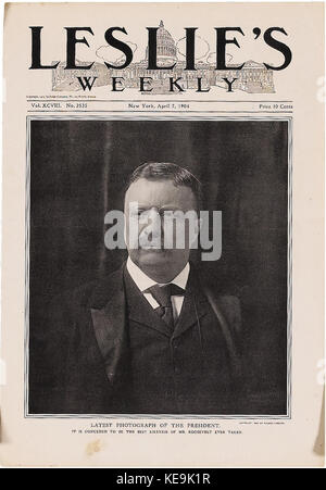 Theodore Roosevelt campaigns for the presidency in 1904. (AP Photo ...