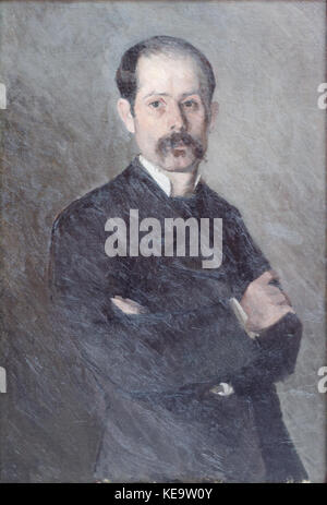 3 Self-Portrait Ion Andreescu 1882 Stock Photo - Alamy