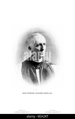 Portrait of Rev. H. Alexander, a religious leader from the 19th century ...