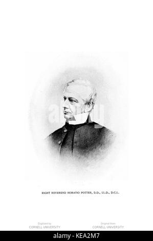 The Rt. Rev. Horatio Potter Stock Photo - Alamy