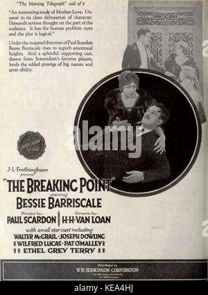 The Breaking Point (1921) 1 Stock Photo - Alamy