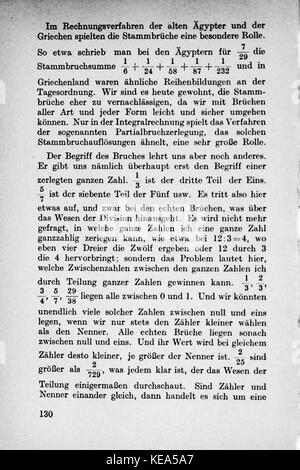 This page from 'Vom Einmaleins zum Integral' (From Multiplication Table ...