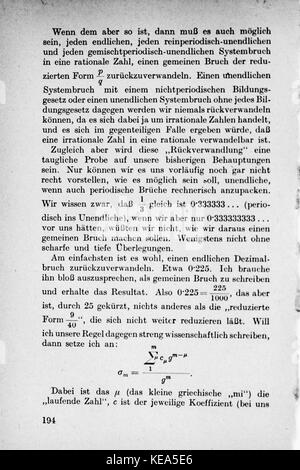 This page from 'Vom Einmaleins zum Integral' (From Multiplication Table ...