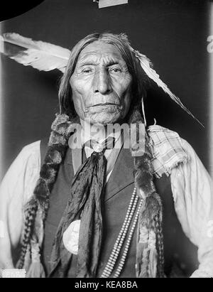 Native American Culture -Cheyenne chief Stock Photo - Alamy
