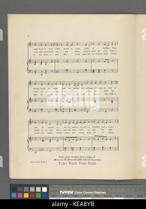 The coon's trade mark (NYPL Hades 610007 1255610 Stock Photo - Alamy