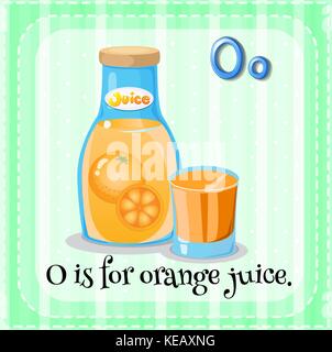 Flashcard letter J is for juice illustration Stock Vector Image & Art - Alamy